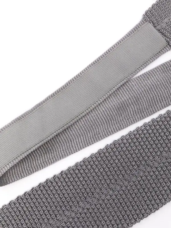 Brunello Cucinelli Square-tip Knitted Tie