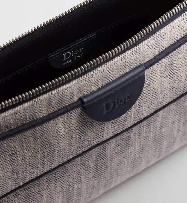Dior Jacquard Triangle Pouch