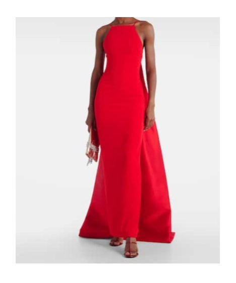 Solace Ulla Crepe Satin Gown