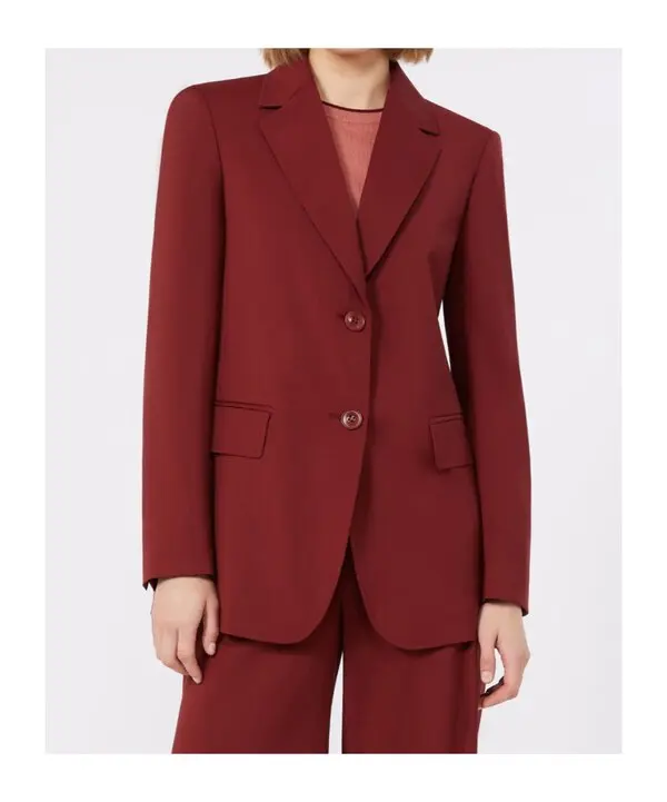 Max Mara Long-sleeved Suit Jacket