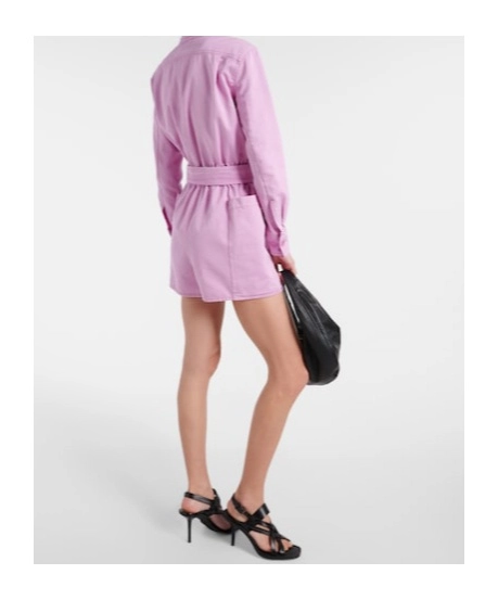 Max Mara Visiera Cotton Drill Playsuit