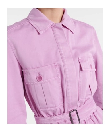 Max Mara Visiera Cotton Drill Playsuit