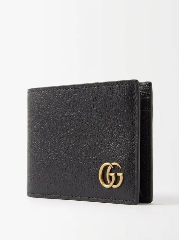Gucci Gg Marmont Bi-fold Wallet - Black