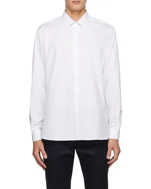 Saint Laurent Slim Fit Long-sleeved Shirt