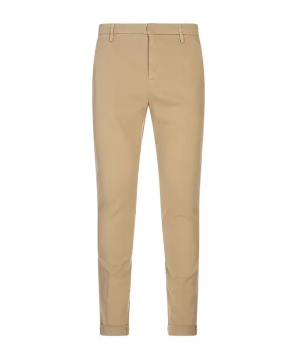 DONDUP Belted Cotton Pants