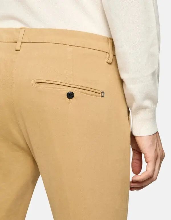 DONDUP Belted Cotton Pants
