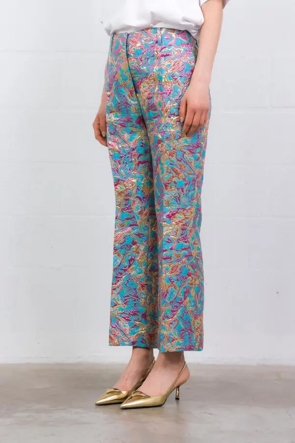 Dries Van Noten Patterned Casual Pants