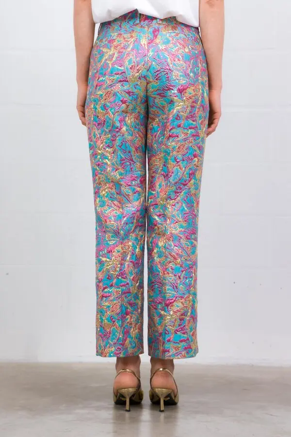 Dries Van Noten Patterned Casual Pants