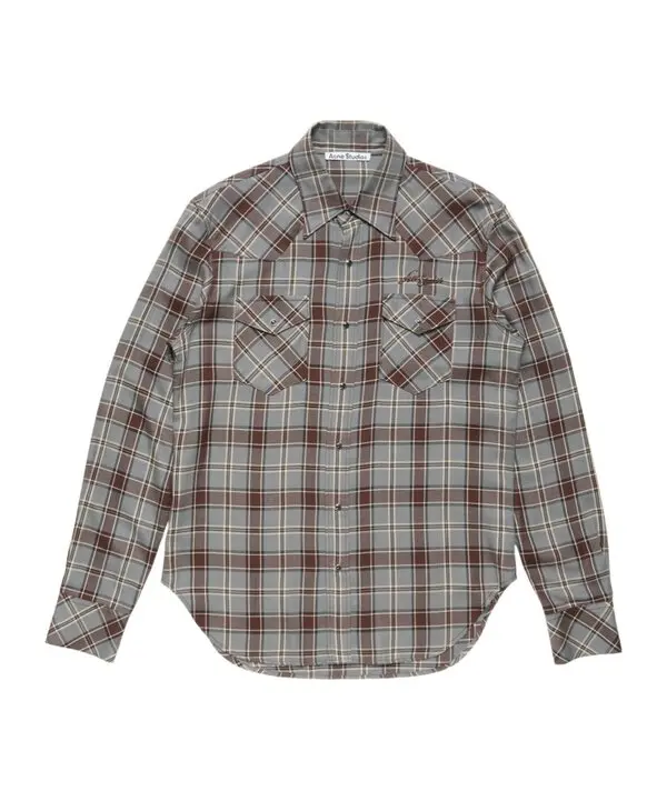Acne Studios Checked Button-down Shirt