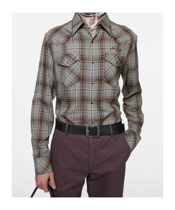 Acne Studios Checked Button-down Shirt