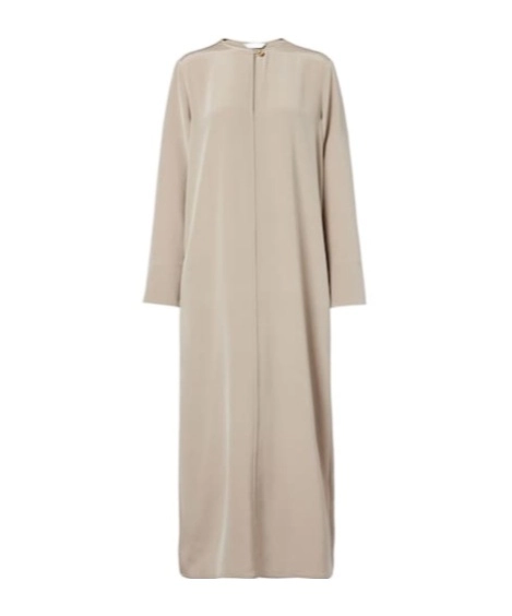 Max Mara Silk-blend Midi Dress - Nude