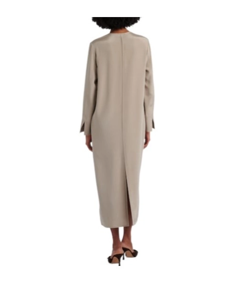 Max Mara Silk-blend Midi Dress