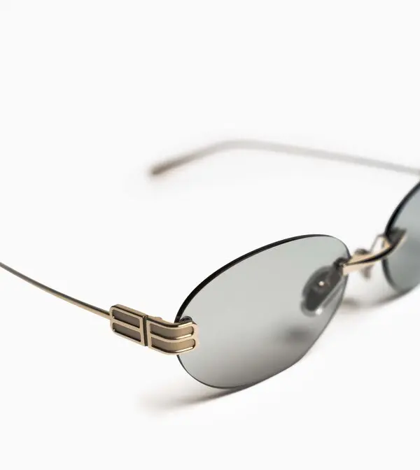 Balenciaga Gossip Oval Af Sunglasses