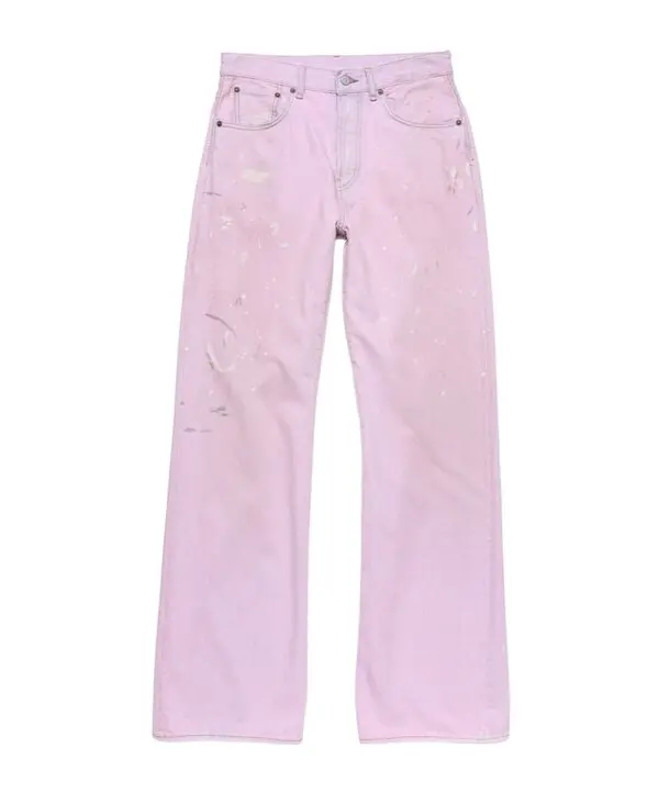 Acne Studios Belt Loop Jeans - Pink