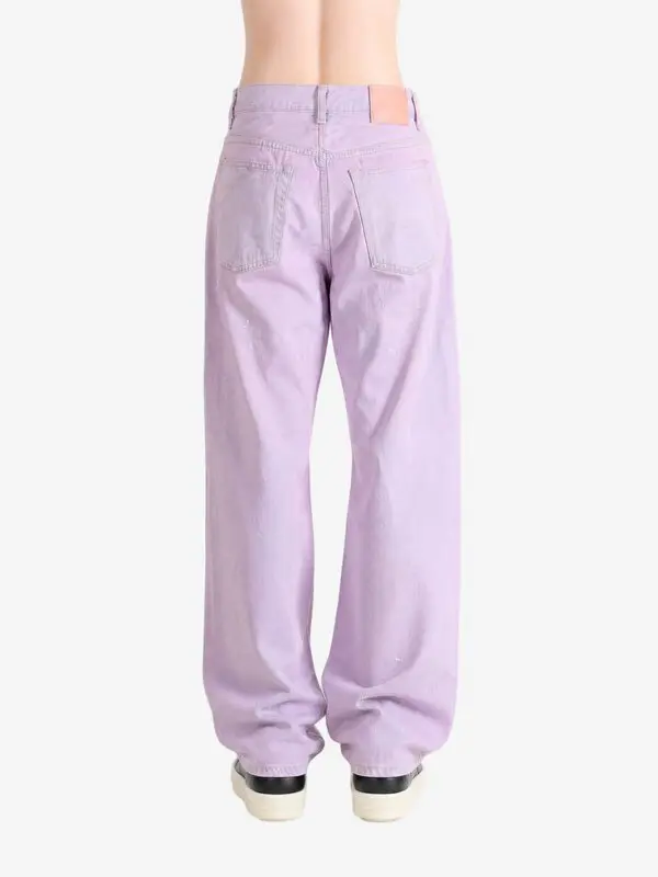 Acne Studios Belted Distressed Jeans
