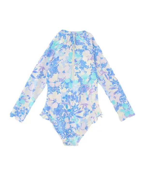 Zimmermann Long-sleeved One-piece Swimsuit