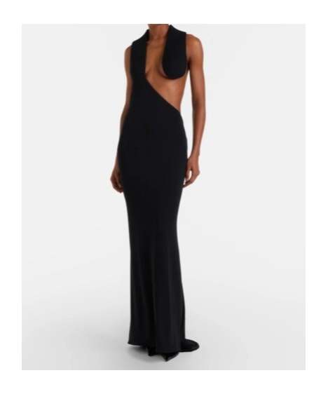 TOM FORD Impossible Asymmetric Jersey Gown