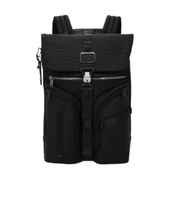 Tumi Flap-top Backpack - Black
