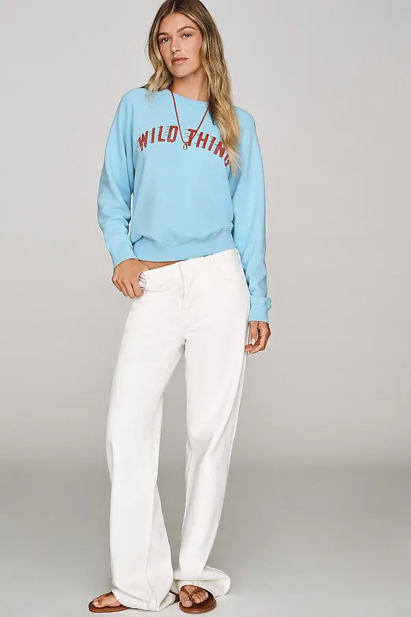 MOTHER The Concert Cotton Sweatshirt