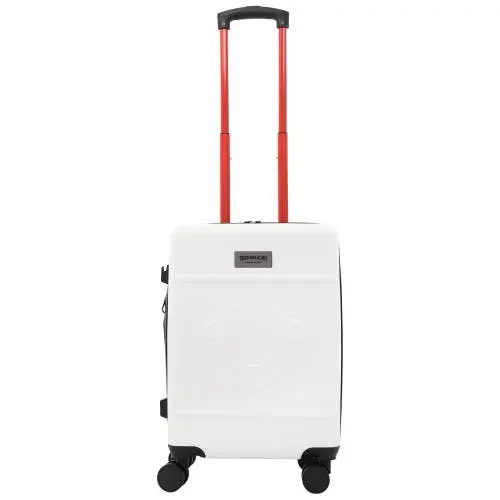 True Religion Molded U Hardside Carry-on Spinner Luggage - White