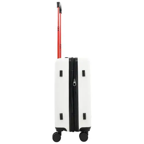 True Religion Molded U Hardside Carry-on Spinner Luggage - White