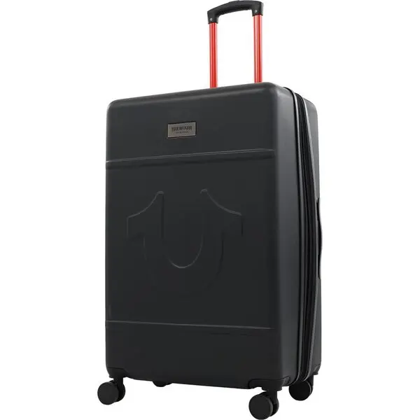 True Religion Molded U Hardside Spinner Luggage - Black