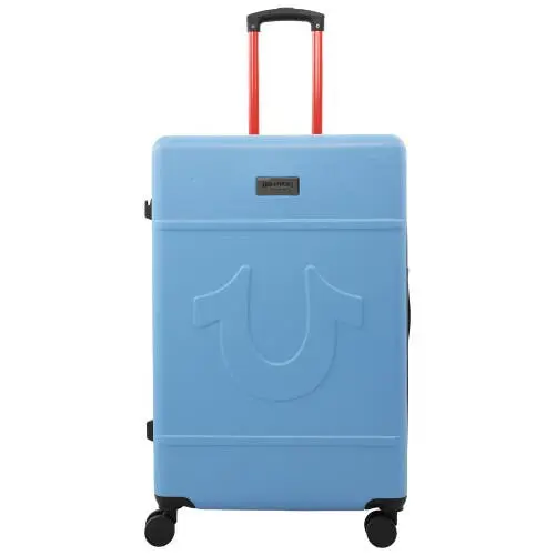 True Religion Molded U Hardside Spinner Luggage - Blue