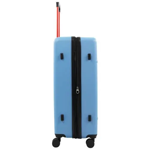 True Religion Molded U Hardside Spinner Luggage - Blue