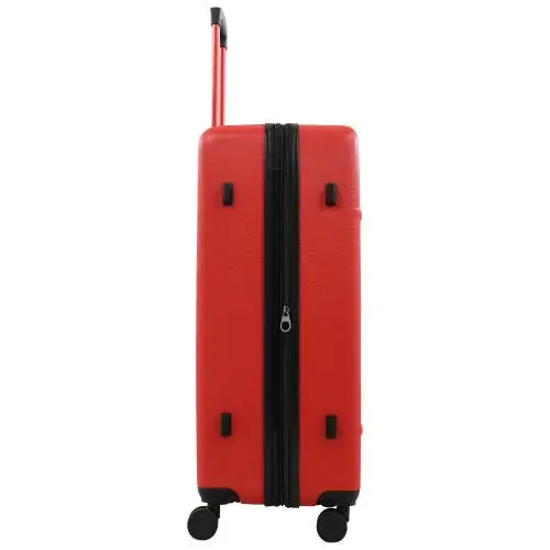 True Religion Molded U 30.5" Expandable Hardside Spinner Luggage - Red