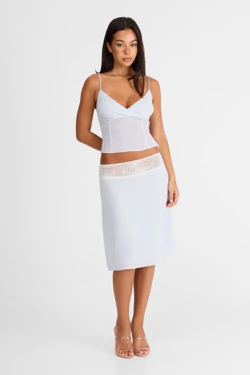 SASHA THERESE Evangeline Midi Skirt