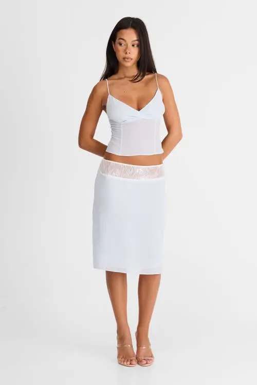 SASHA THERESE Evangeline Midi Skirt