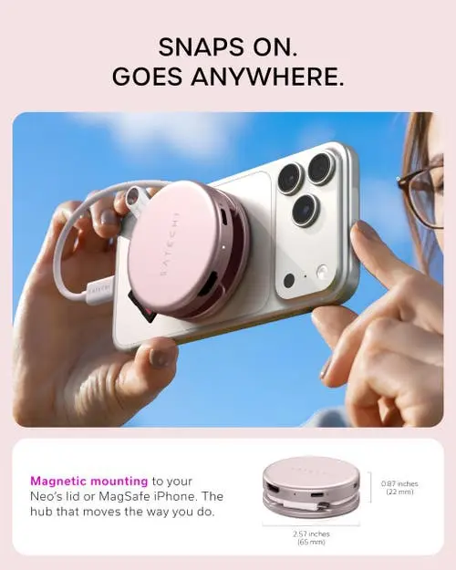 SATECHI Onthego 5-in-1 Usb-c Multiport Adapter