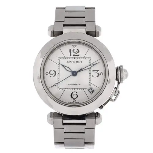 CARTIER Pasha C Automatic Watch Stainless Steel 35