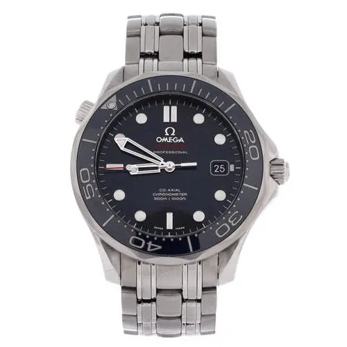 OMEGA Seamaster Professional Diver 300m Co-axial Chronometer Automatic Watch Stainless Steel 41 - Metallic Silver
