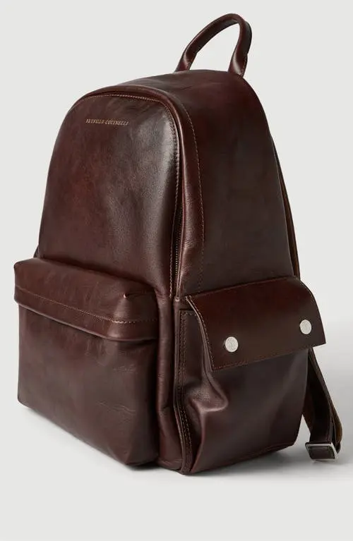 Brunello Cucinelli Calfskin Travel Backpack