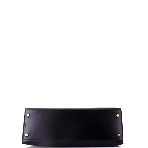 Hermès Kelly Handbag Box Calf With Gold Hardware 32 - Black