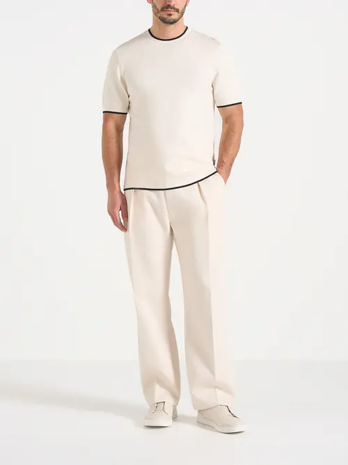 Manière De Voir Dorian Pleated Tailored Trousers