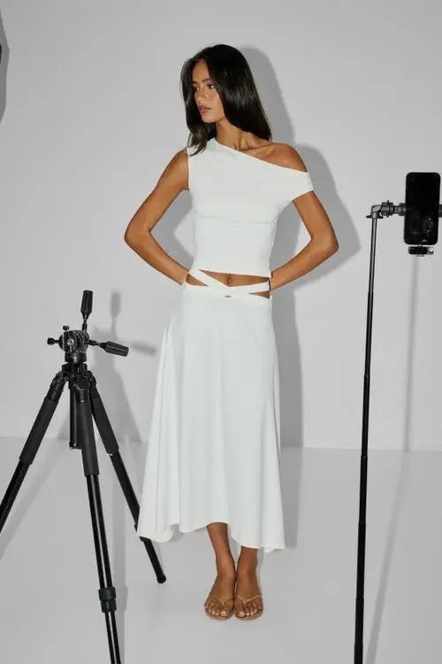 SASHA THERESE Bloom Maxi Skirt