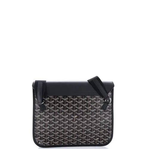 Goyard Coursier Messenger Bag Coated Canvas And Leather