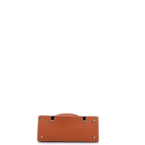 Goyard Saigon Top Handle Bag Coated Canvas With Leather Pm - Brown