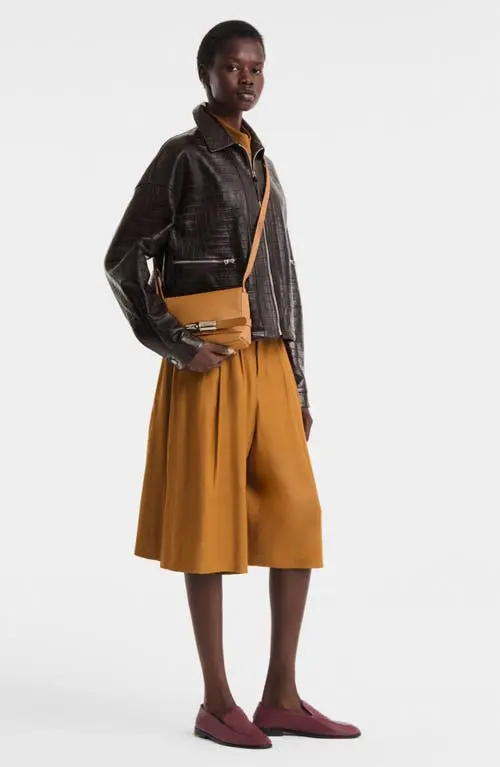 Longchamp Le Smart Flow Leather Crossbody Bag