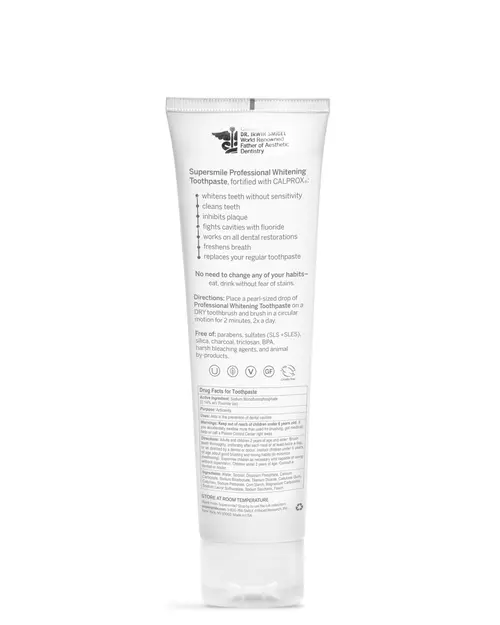 SUPERSMILE Professional Ning Toothpaste With Fluoride