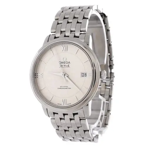 OMEGA De Ville Prestige Co-axial Chronometer Automatic Watch Stainless Steel 37