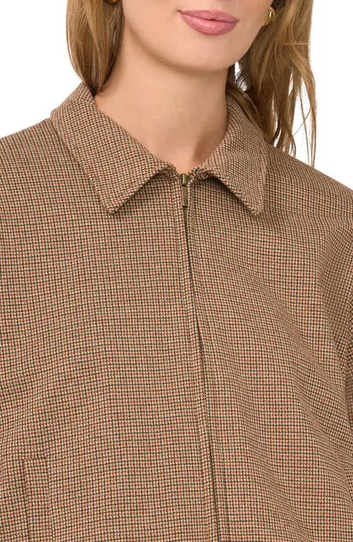 Vince Camuto Microcheck Jacket