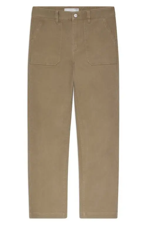 FREE FLY Wide Leg Stretch Cotton Pants - Fossil