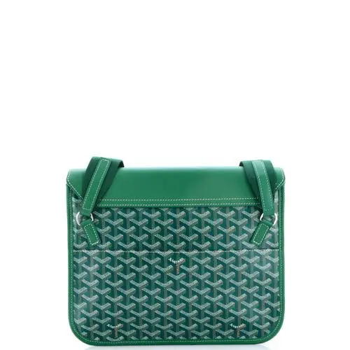 Goyard Coursier Messenger Bag Coated Canvas And Leather