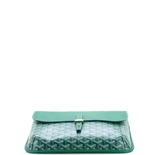 Goyard Coursier Messenger Bag Coated Canvas And Leather