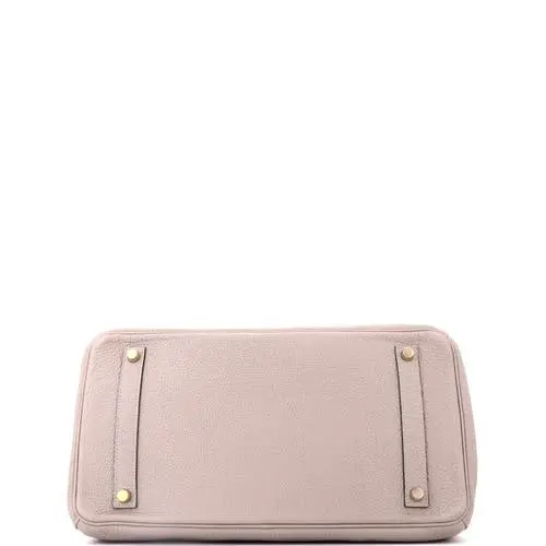 Hermès Birkin Handbag Togo With Gold Hardware 35 - Grey