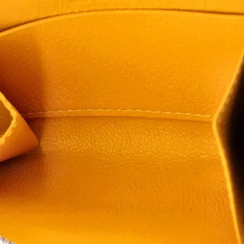 Goyard Matignon Zip Wallet Coated Canvas With Leather Pm