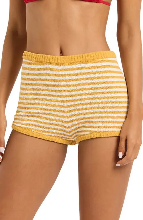 Bond Eye Ozzy Striped Knit Shorts
